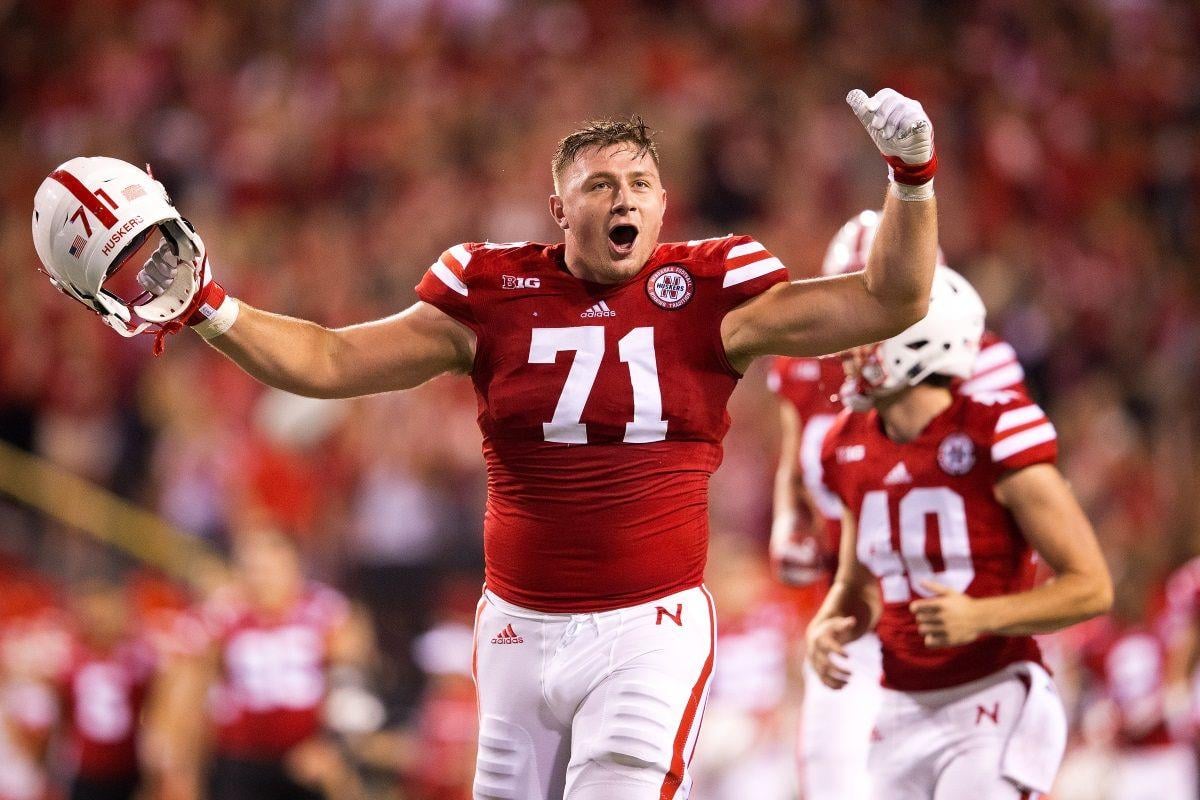 Baltimore Ravens Select Nu Offensive Lineman Alex Lewis In Fourth Round Of Nfl Draft Big Red