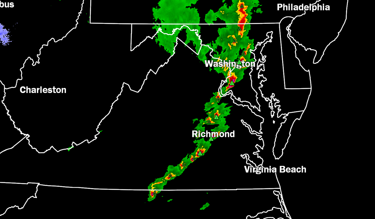 First severe storms of the year brought hail to the Richmond area ... First severe storms of the year brought hail to the Richmond area ...