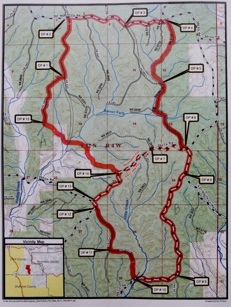 Mark Twain National Forest Map