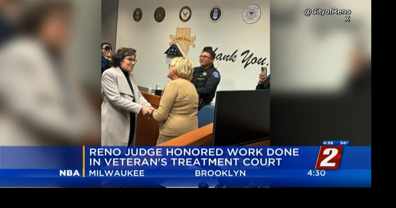 Reno Judge Honored for Work Done in Veteran's Treatment Court | News ...