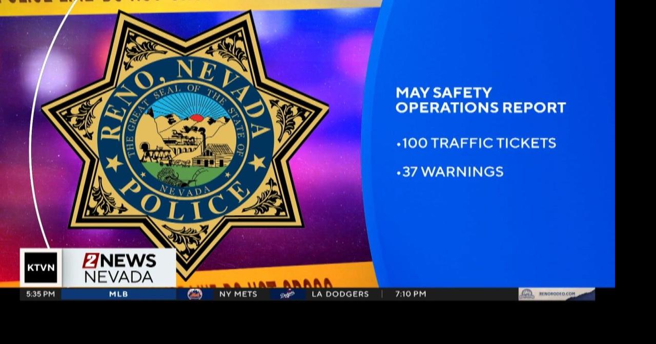Reno Police issue 100 tickets, 37 warnings during pedestrian and school ...