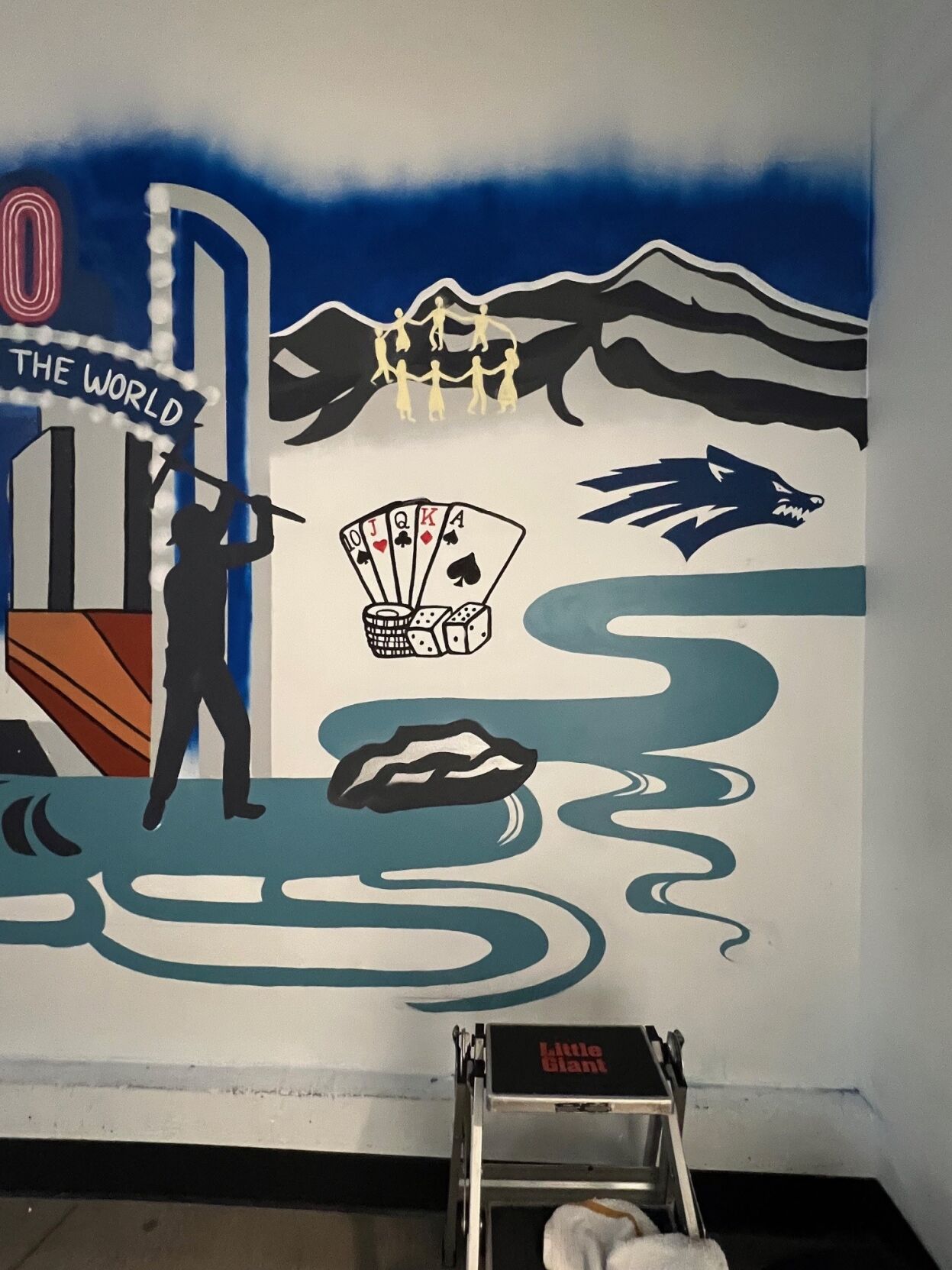 UNR student artist unveils new mural on campus | Local News | 2news.com