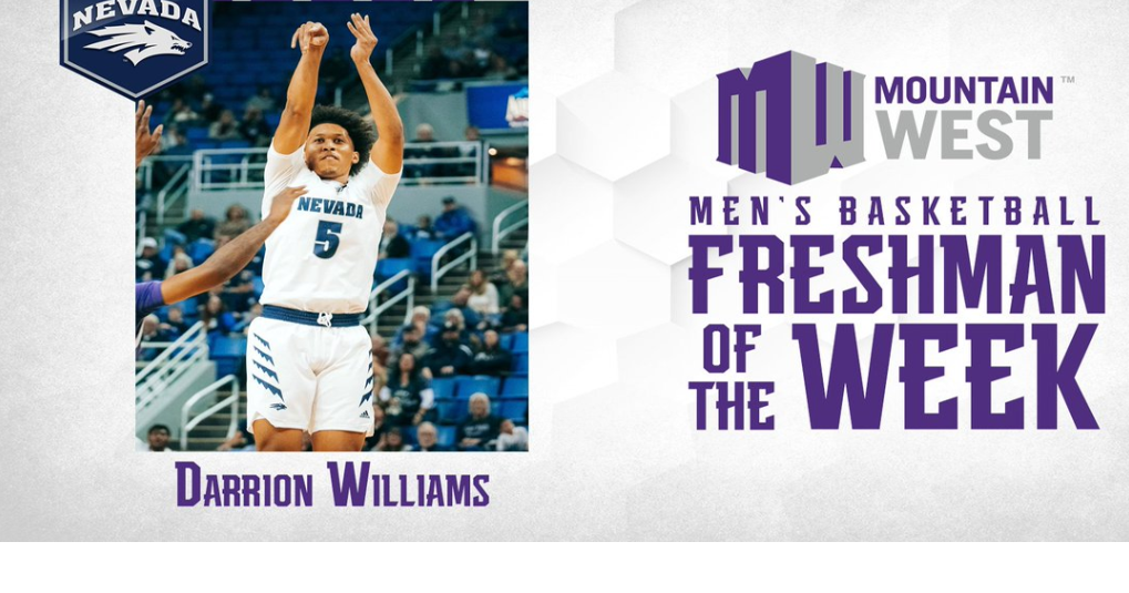 Darrion Williams Named Mountain West Freshman of the Week | Sports ...