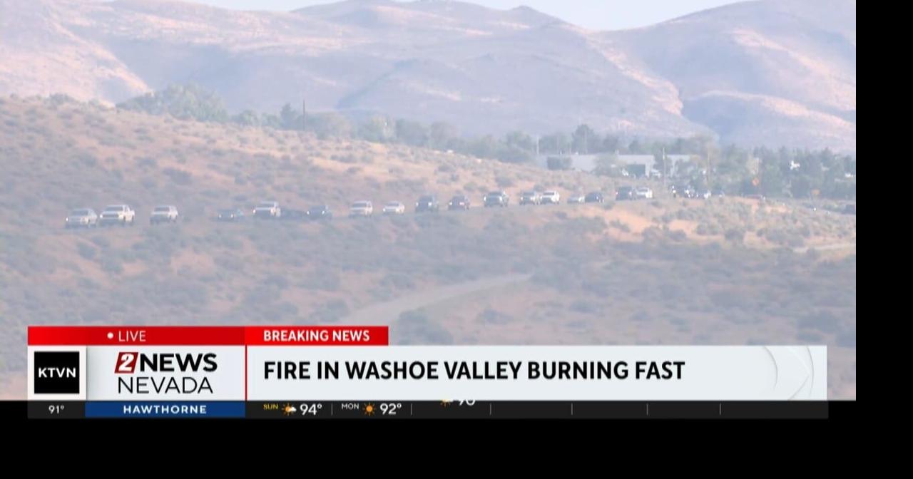 Fire spreads in Washoe Valley; evacuations expanded | Videos | 2news.com