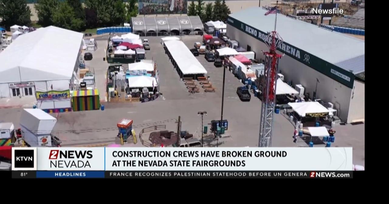 Groundbreaking at Nevada State Fairgrounds | Local News | 2news.com