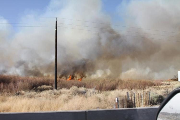 Firefighters continue to battle a wildfire threatening areas of Inyo ...