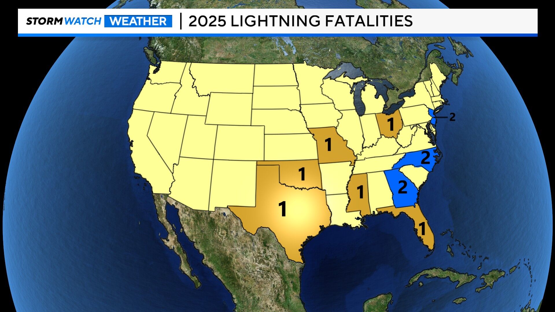 Lightning stats and how it forms | News | 2news.com