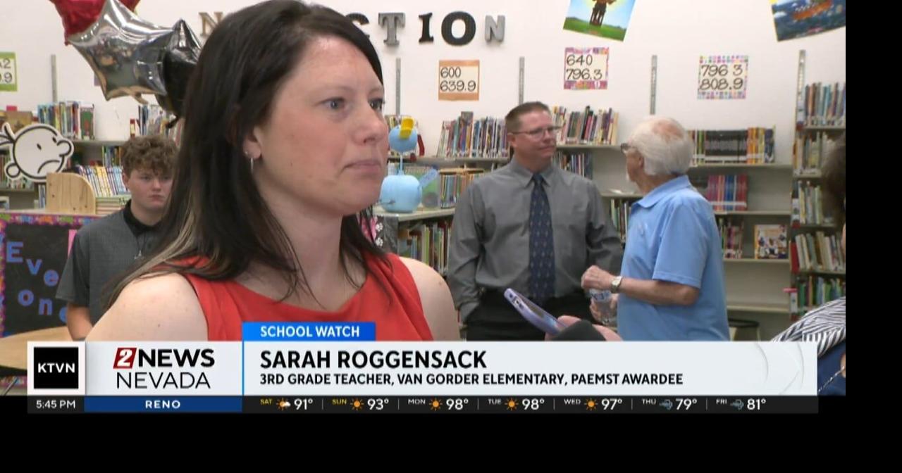 Third-Grade Teacher at Van Gorder Elementary School Receives National ...
