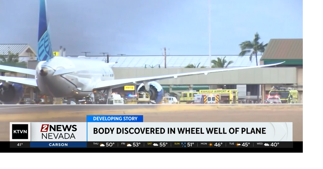 Body discovered in wheel well of a plane | News | 2news.com