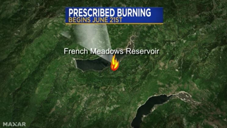 Forest Service to Conduct 500-Acre Prescribed Burn Near French Meadows ...