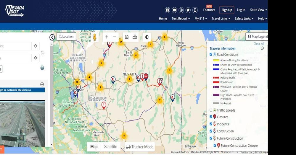 NDOT to Launch New 511 Nevada Travel Info System | News | 2news.com