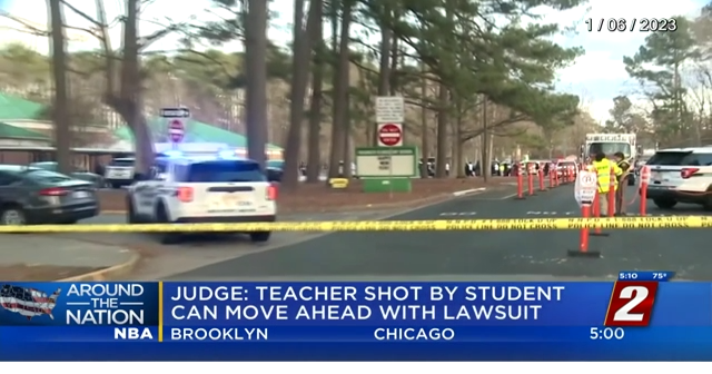 Teacher Shot by Student Can Move Forward with Lawsuit | News | 2news.com