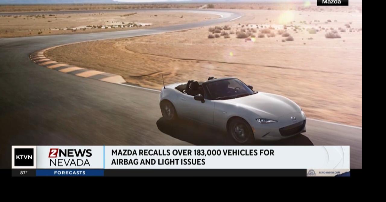 mazda issues recall