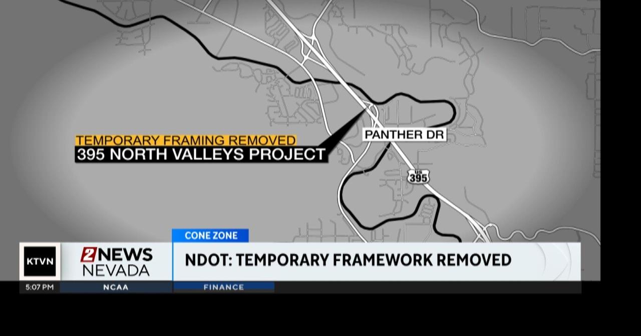 NDOT addresses rumors about North Valleys 395 bridge construction ...
