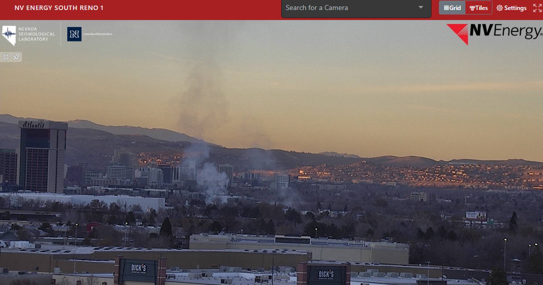 Smoke spotted in south Reno | Local News | 2news.com