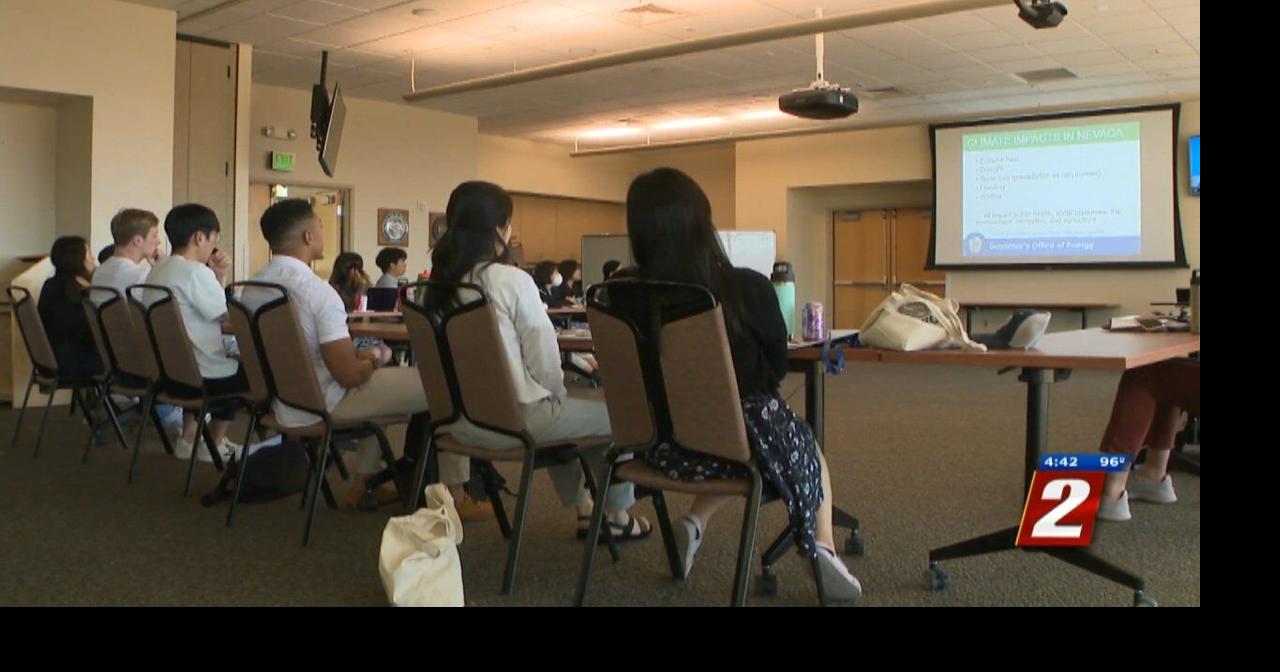 International Students Visit Desert Research Institute | News | 2news.com
