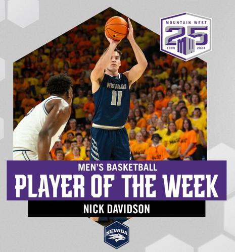 Davidson Collects First Career Mountain West Player of the Week Award | Sports | 2news.com