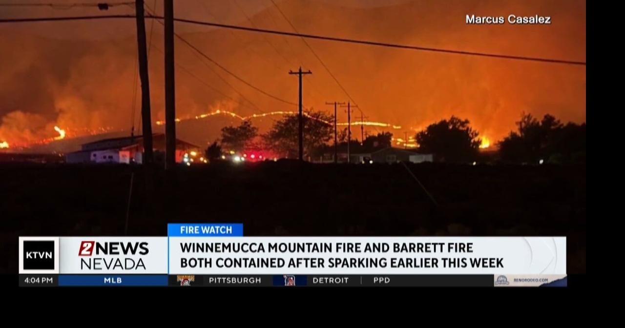 Two fires burning in Winnemucca area fully contained | Fire Watch ...