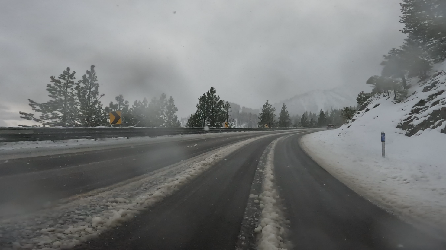 Winter conditions on Mt Rose Highway lead to chain controls | Local ...