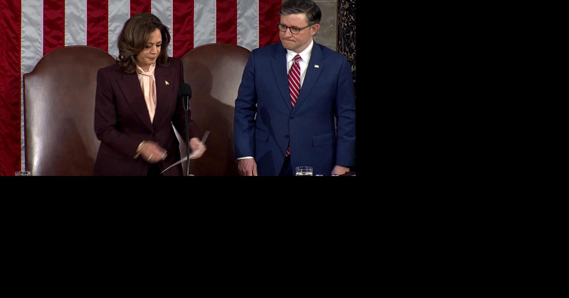 Congress certifies Donald Trump-JD Vance win | Videos | 2news.com