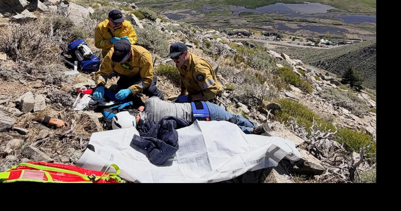 Paraglider pilot rescued after crashing into a hillside near Kingsbury ...