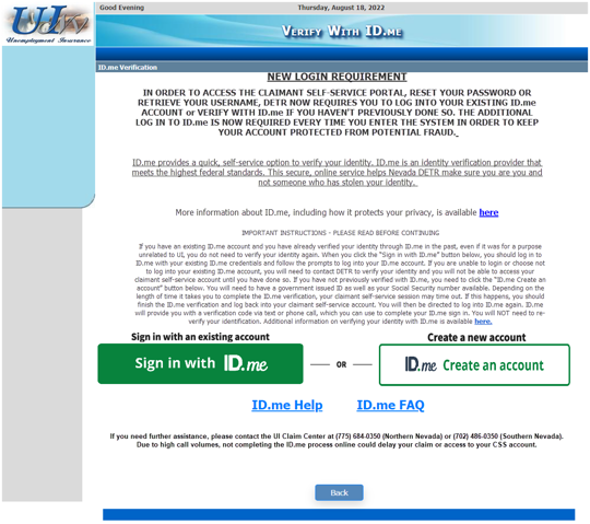 New Security Login to Start for Unemployment Insurance Claims | News ...
