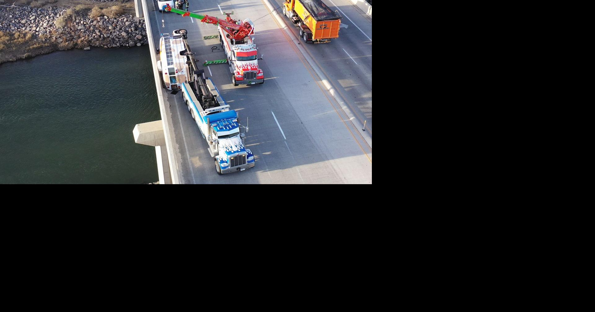 Bus crash near USA Parkway at Storey-Washoe County line causes minor ...