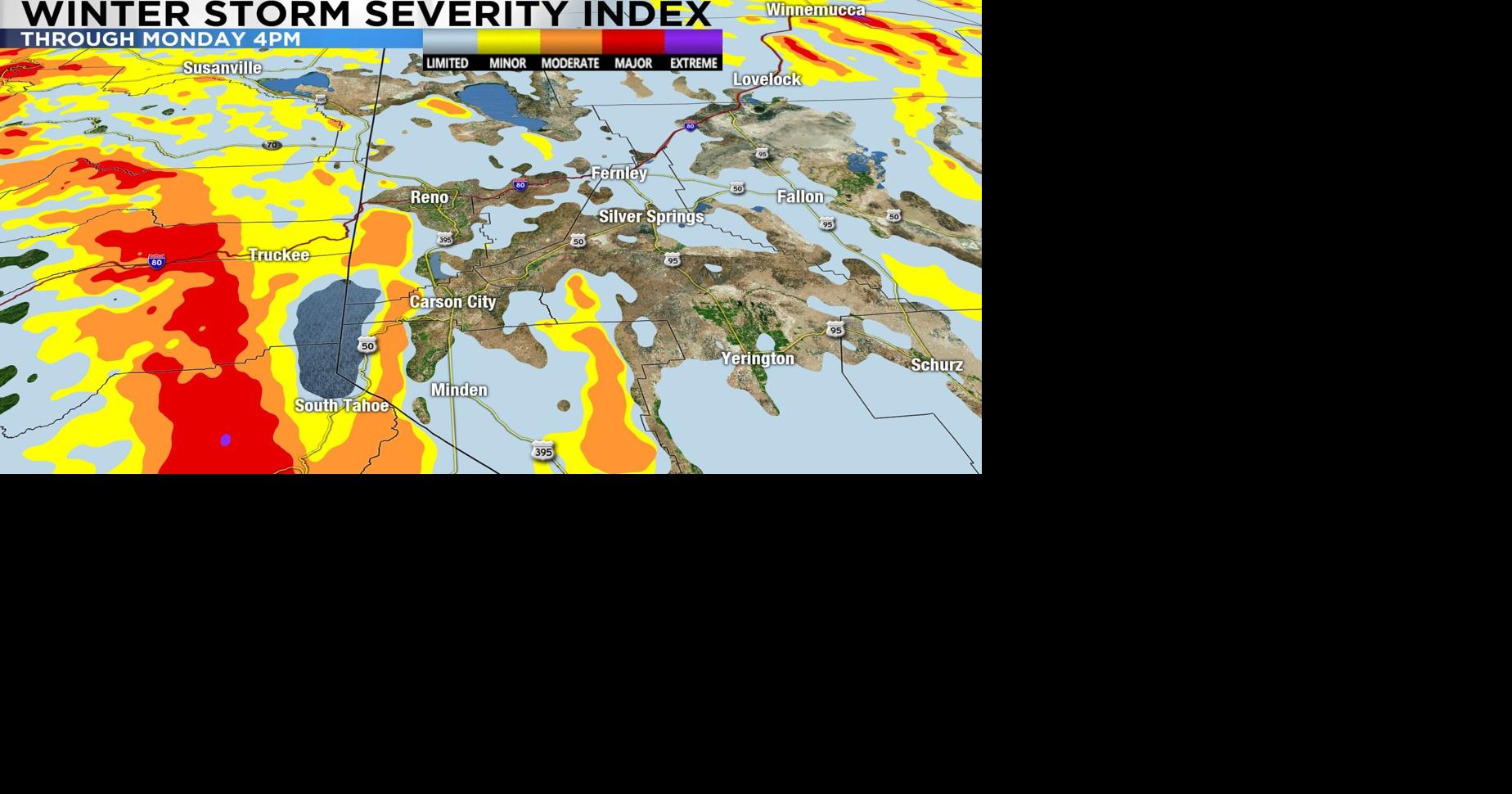 Another Winter Storm With Higher Snow Levels and Strong Winds | News ...