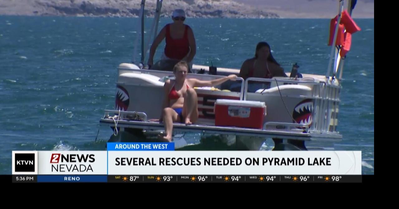 Pyramid Lake Fire & Rescue makes multiple lake rescues | Videos | 2news.com