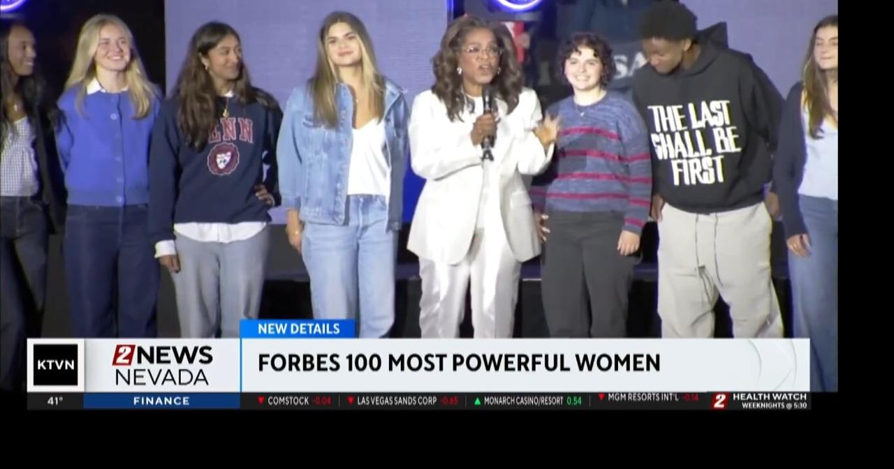 Forbes lists 100 most powerful women of 2024 | National News | 2news.com