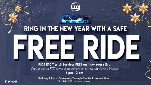 RTC Provides New Year’s Eve FREE Safe RIDE on Scheduled Transit ...