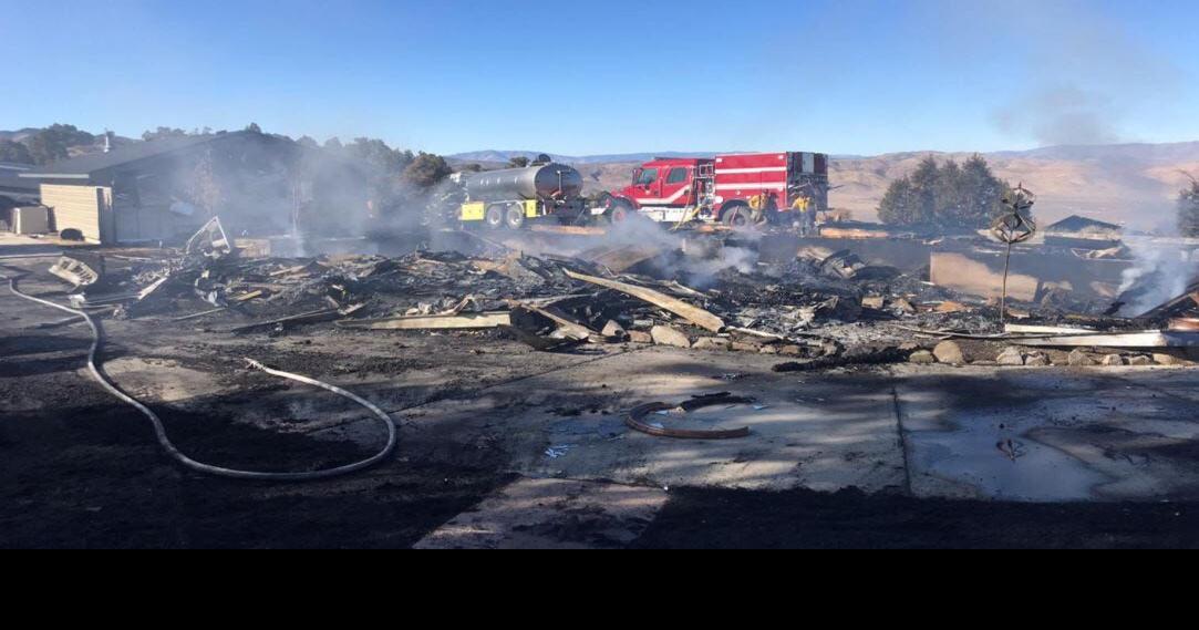 Fire Destroys Home in Rural Palomino Valley, Investigation Underway ...