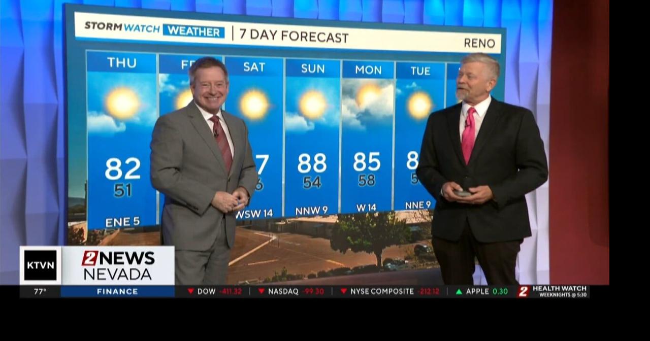 Mike Alger Introduces 2 News Nevada's New Storm Watch Weather Chief ...