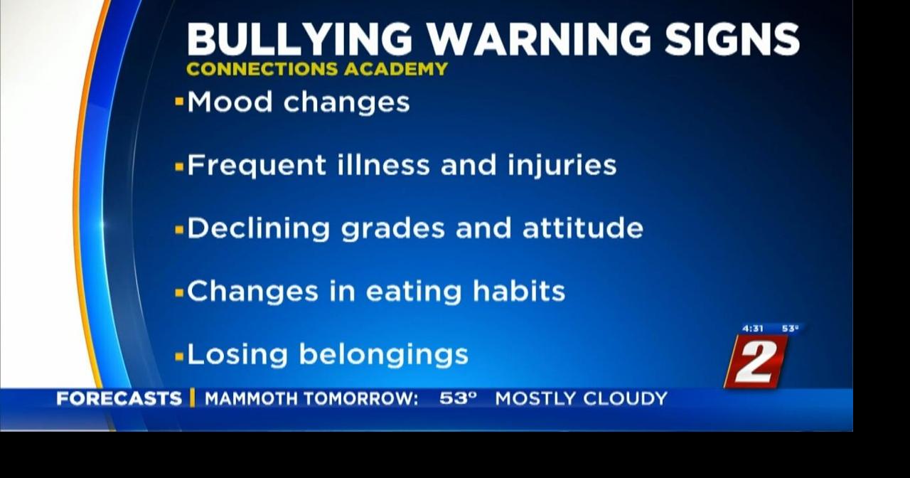 Signs of Bullying in Kids | News | 2news.com