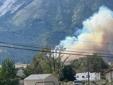 Davis Fire crews to patrol containment lines; 5,824-acres, 92% ...