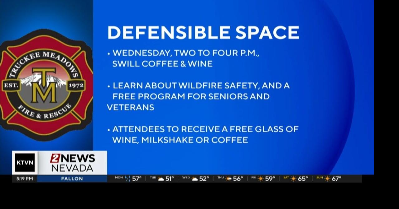 Truckee Meadows Fire & Rescue hosts defensible space program | Videos ...