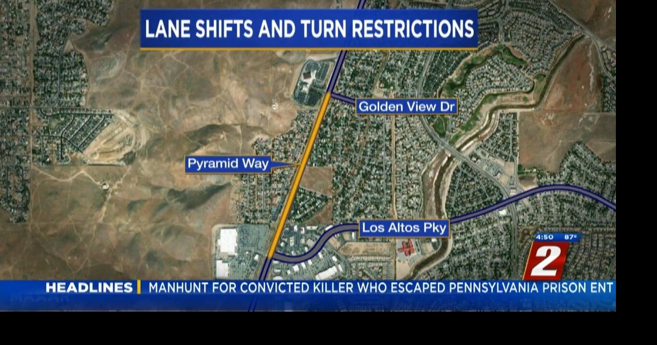 Pyramid Highway Construction Starts Next Week | News | 2news.com