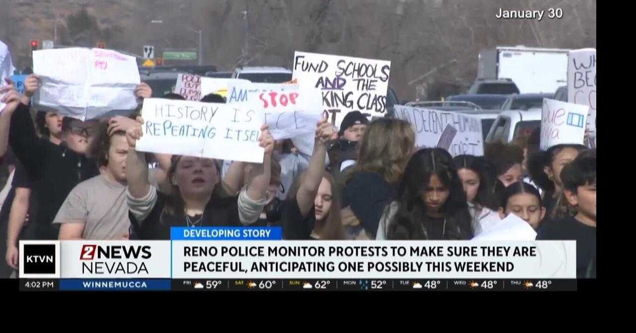 Reno Police will continue to monitor ICE protests to keep the community ...