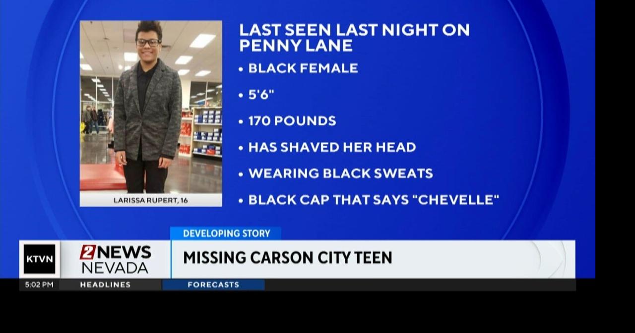 Missing Carson City teen reunited with her family | News | 2news.com