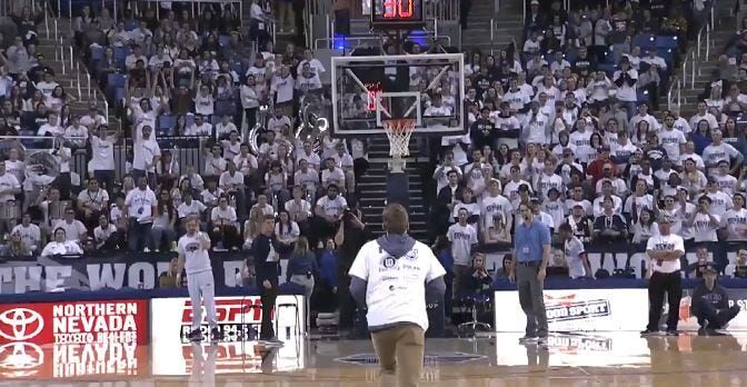 Student Makes Half-Court Shot and Wins Free Tuition for a Year ...