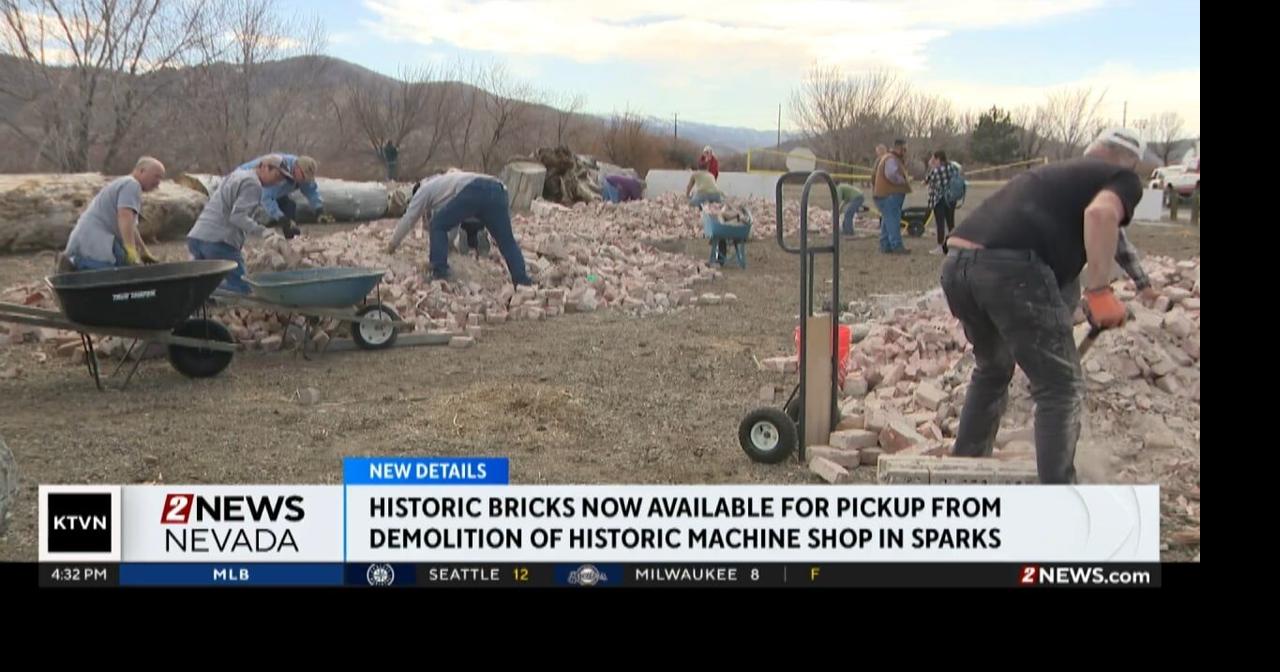 Historic bricks from Union Pacific machine shop available to public ...