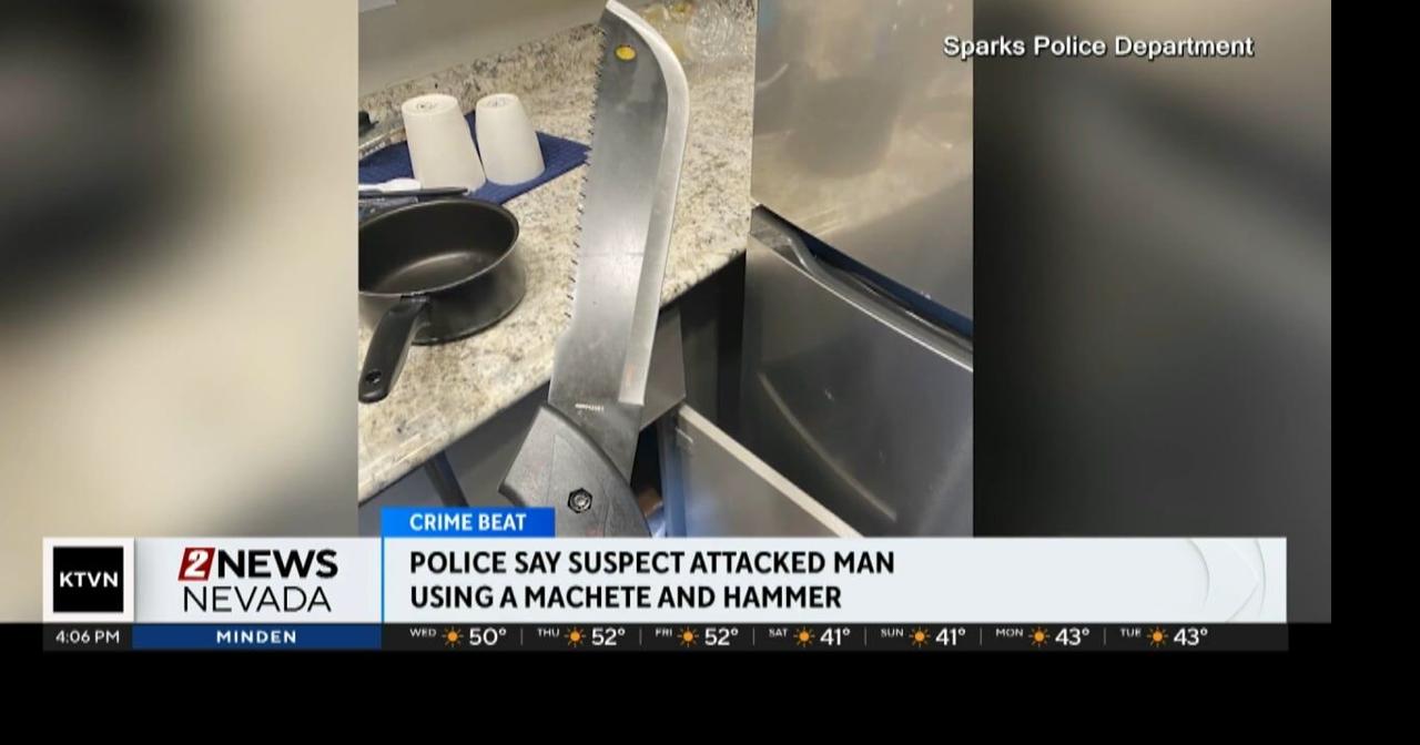 Man hit with hammer, machete during fight in Sparks; suspect arrested ...