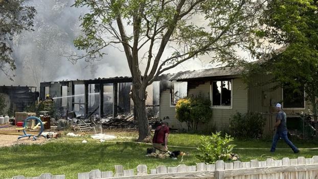 One home lost, two others severely damaged in Fallon fire | Local News ...