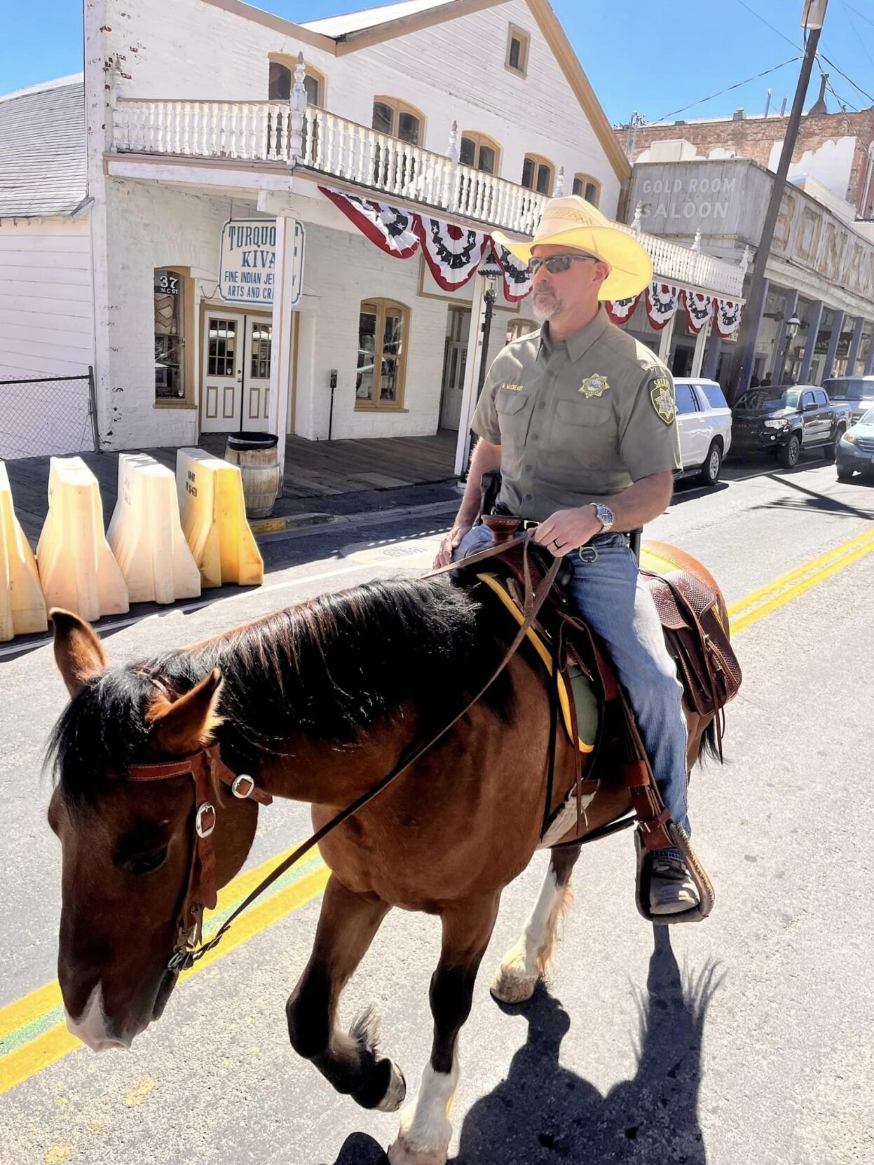 Storey County Sheriff's Office welcomes its new horse, Boomer! | Local ...