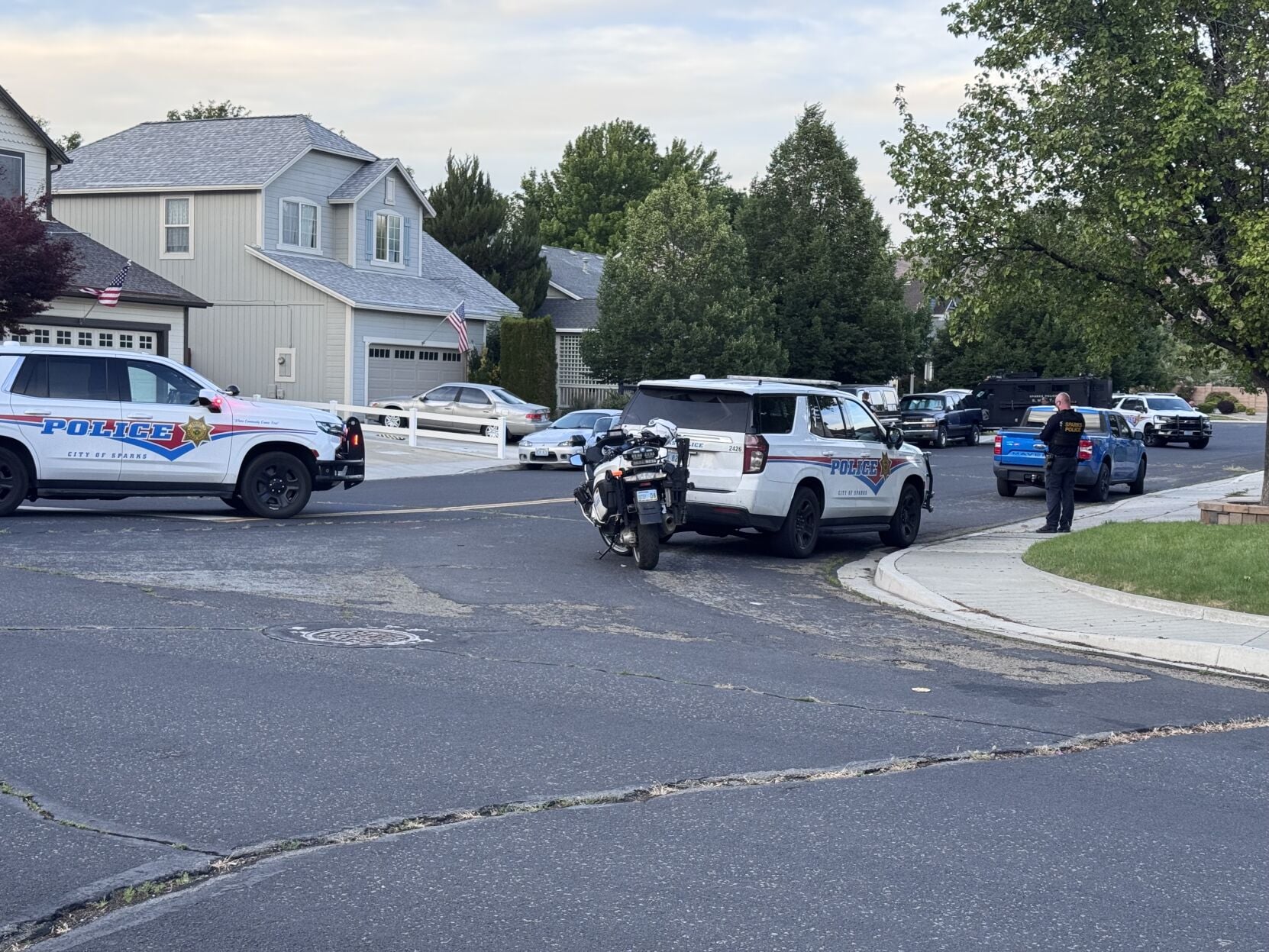 Person hospitalized, suspect in custody in domestic battery incident in ...