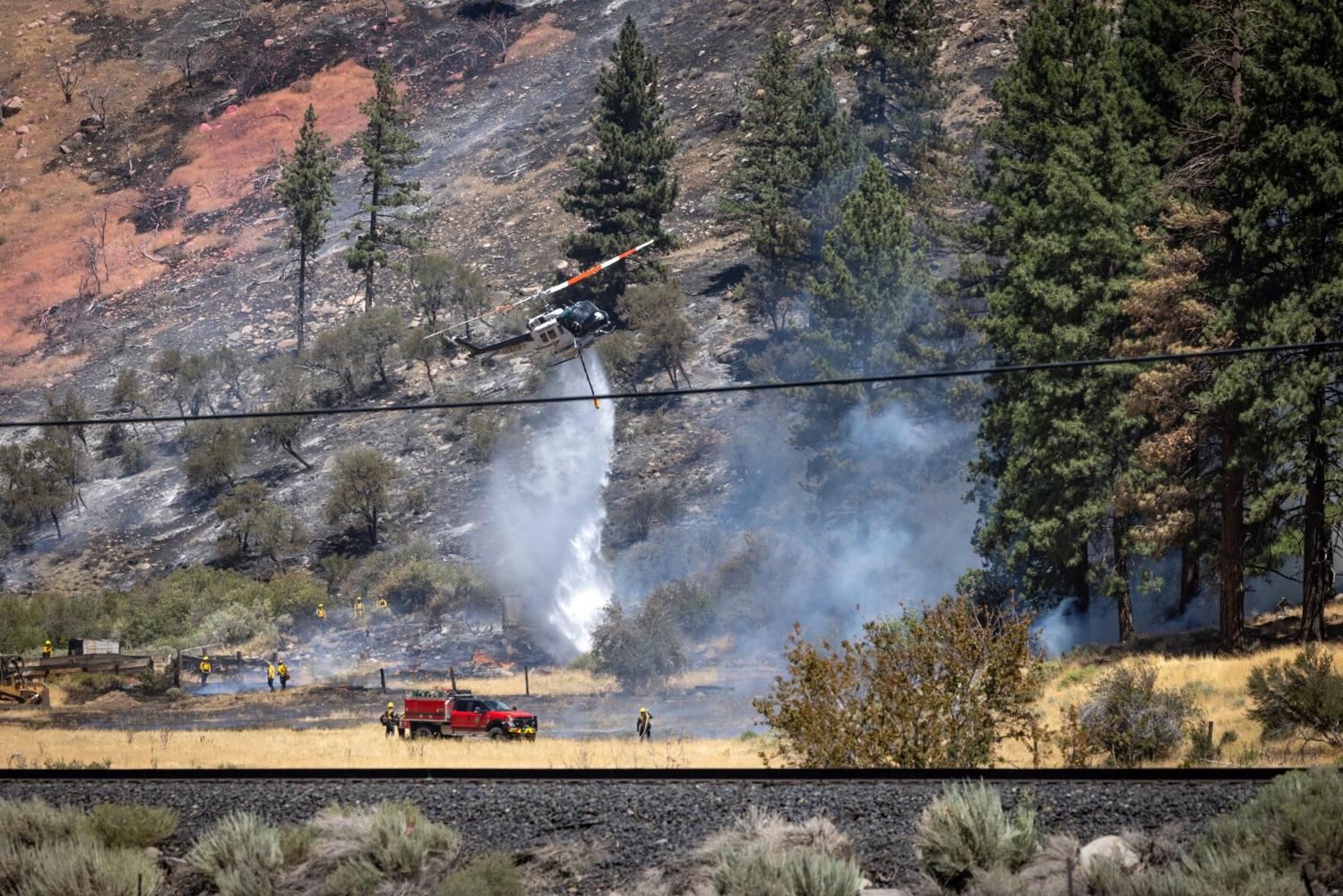 Gold Ranch Fire in Verdi reaches full containment | Fire Watch | 2news.com