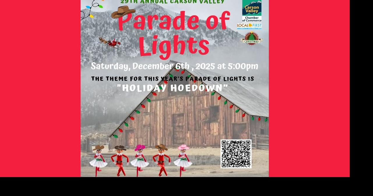 Holiday parade brings lights and cheer to Carson Valley this weekend ...