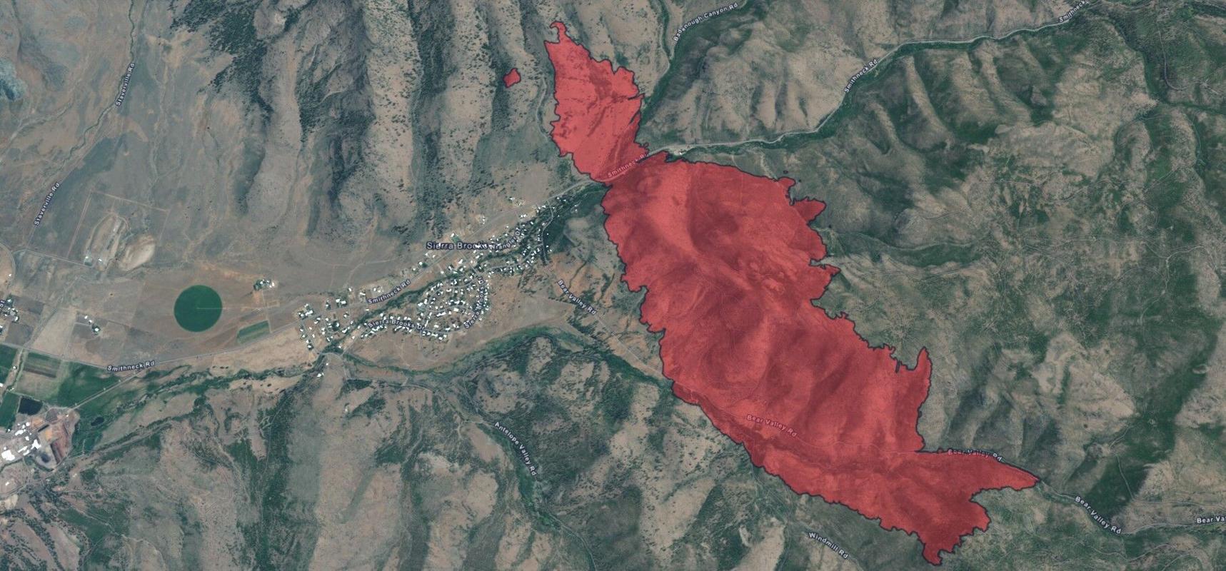 Bear Fire in Sierra County now fully contained at 3,323 acres ...