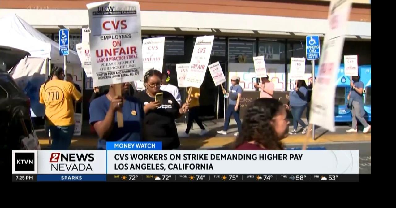 California CVS workers on strike | California News | 2news.com