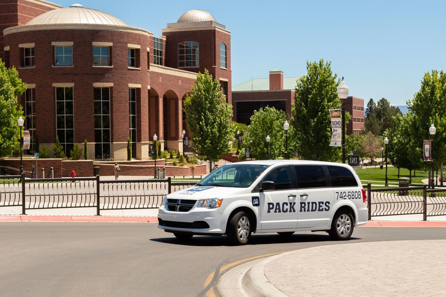 UNR Student-Run Van Service Rebrands to Pack Rides | News | 2news.com